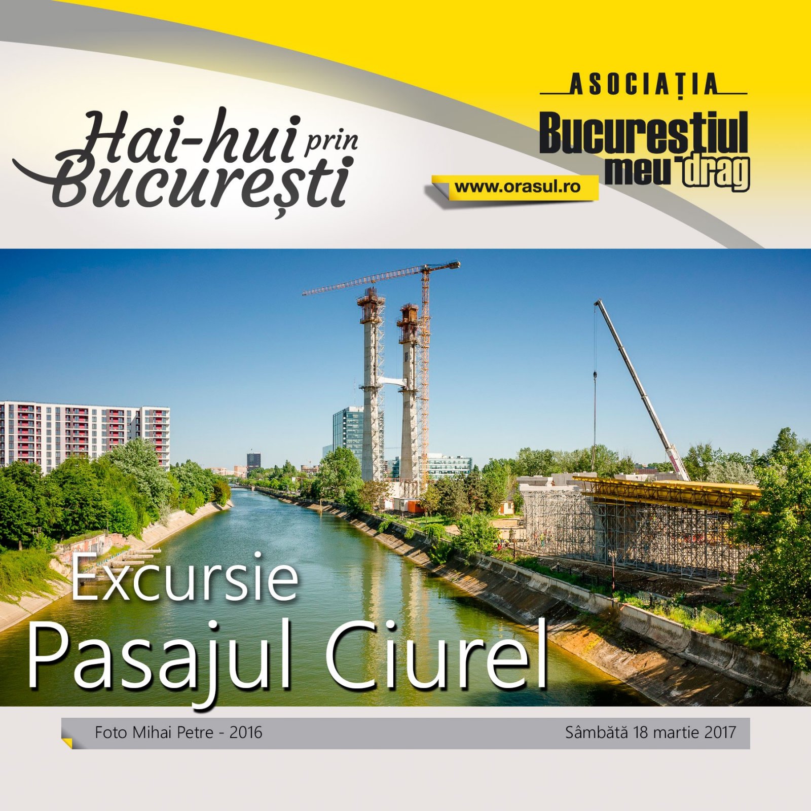Excursie Pasajul Ciurel - Bucurestiul meu drag